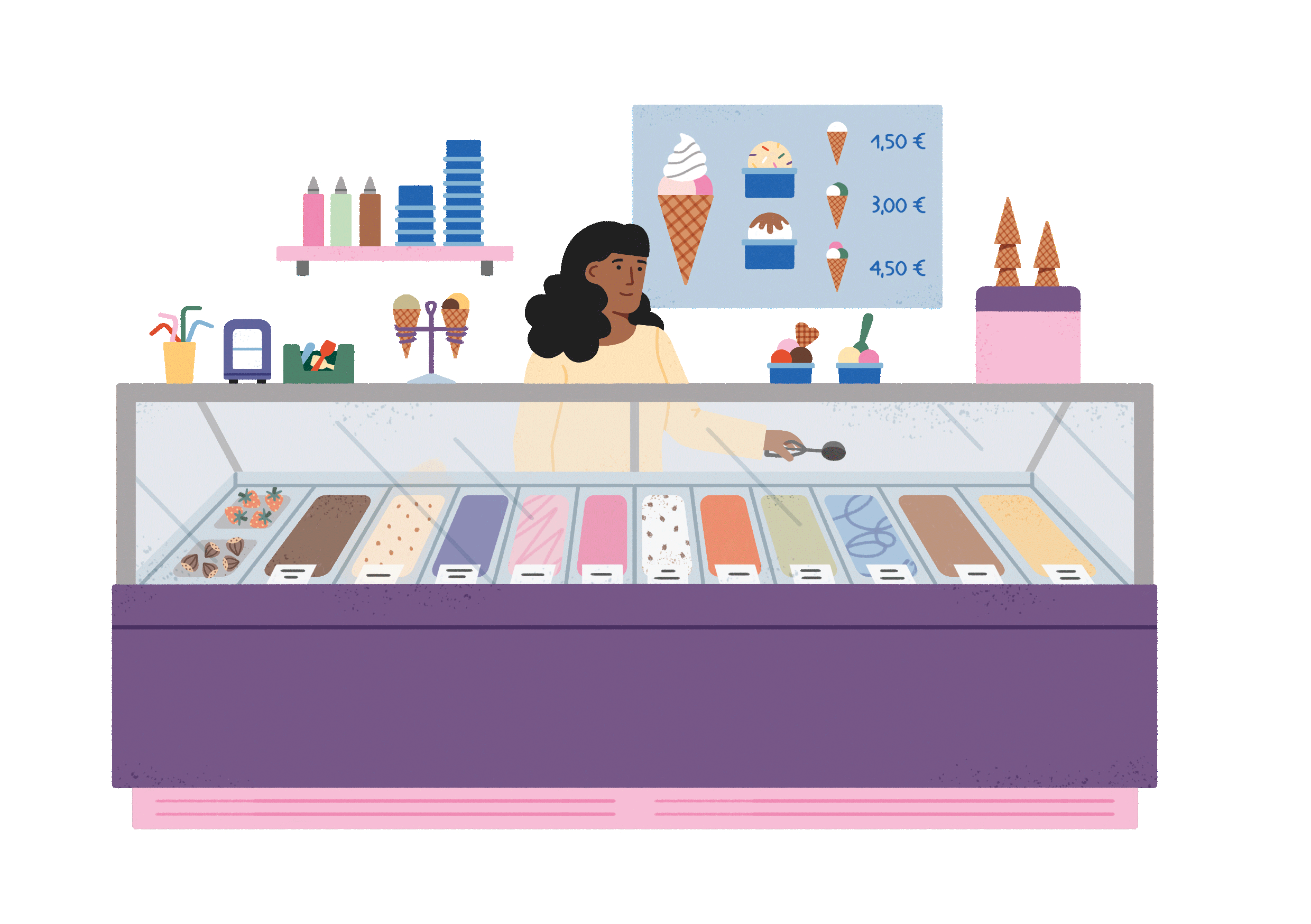 In der Eisdiele | Deutsch perfekt